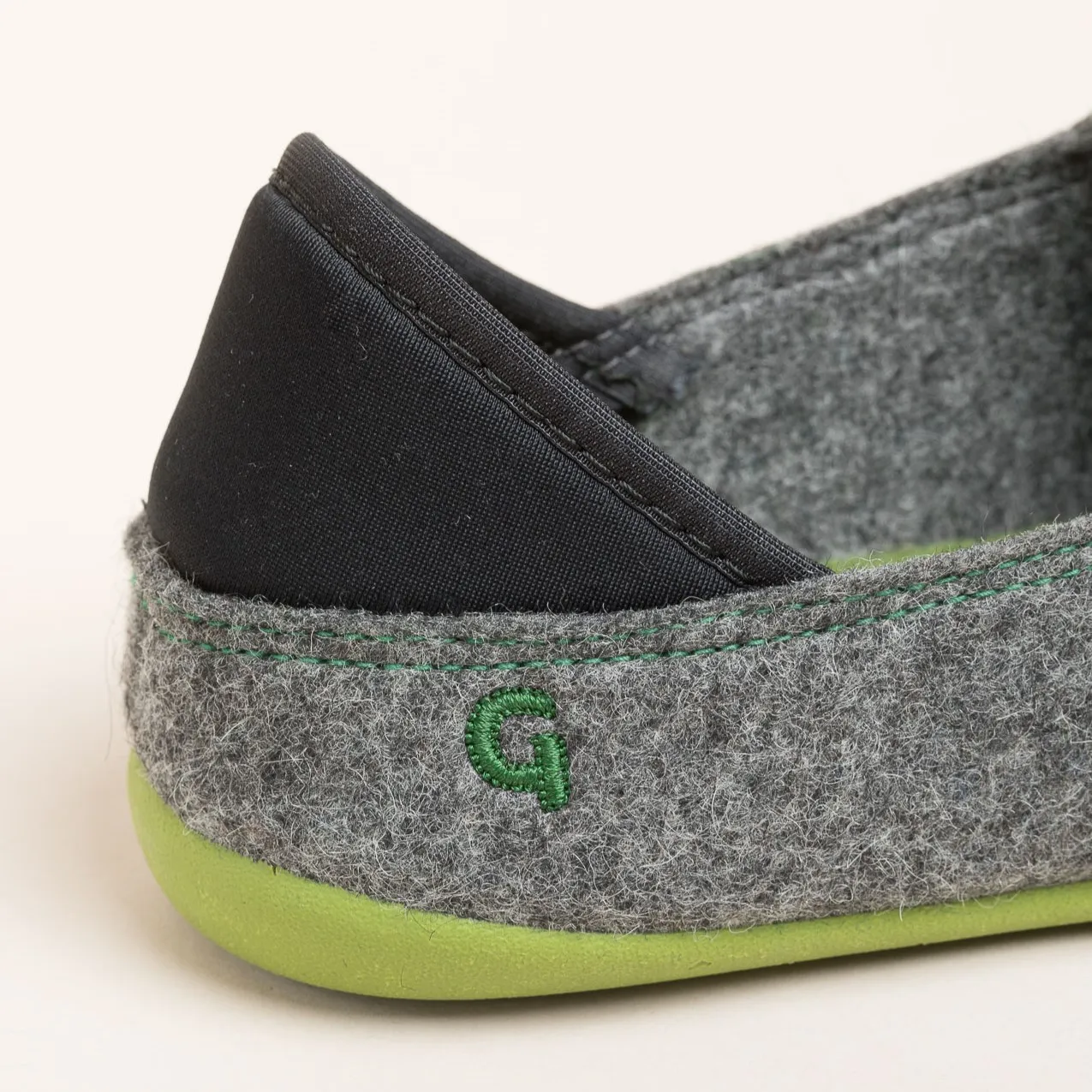 Wool Slip-On » Variante: Standard, Farbe: grey/green, Größe: 43