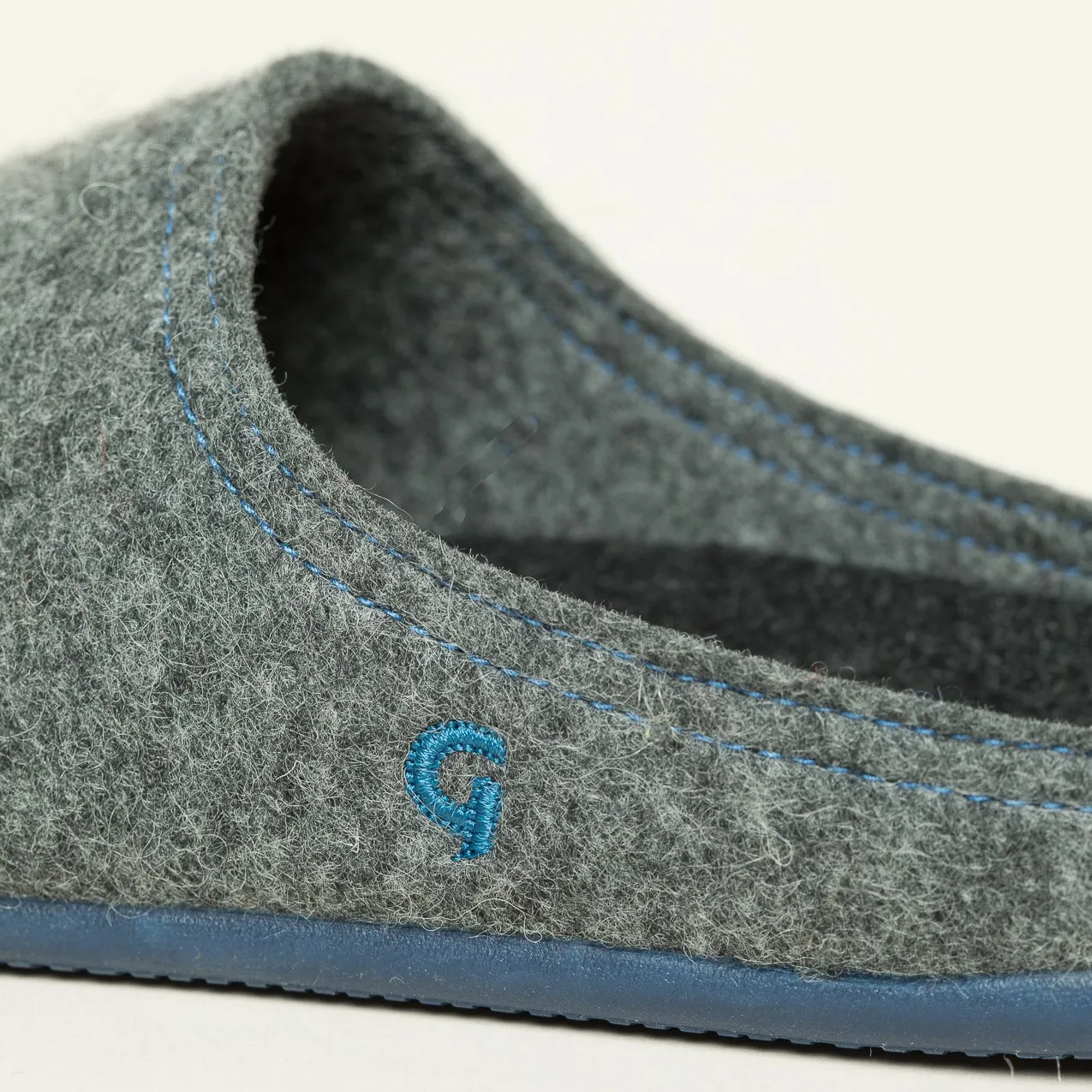 Wool Slide-In » Variante: Standard, Farbe: RE-anthrazit/petrol, Größe: 36